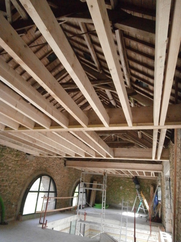 Solivage bois étage :: Lamaisondessavides
